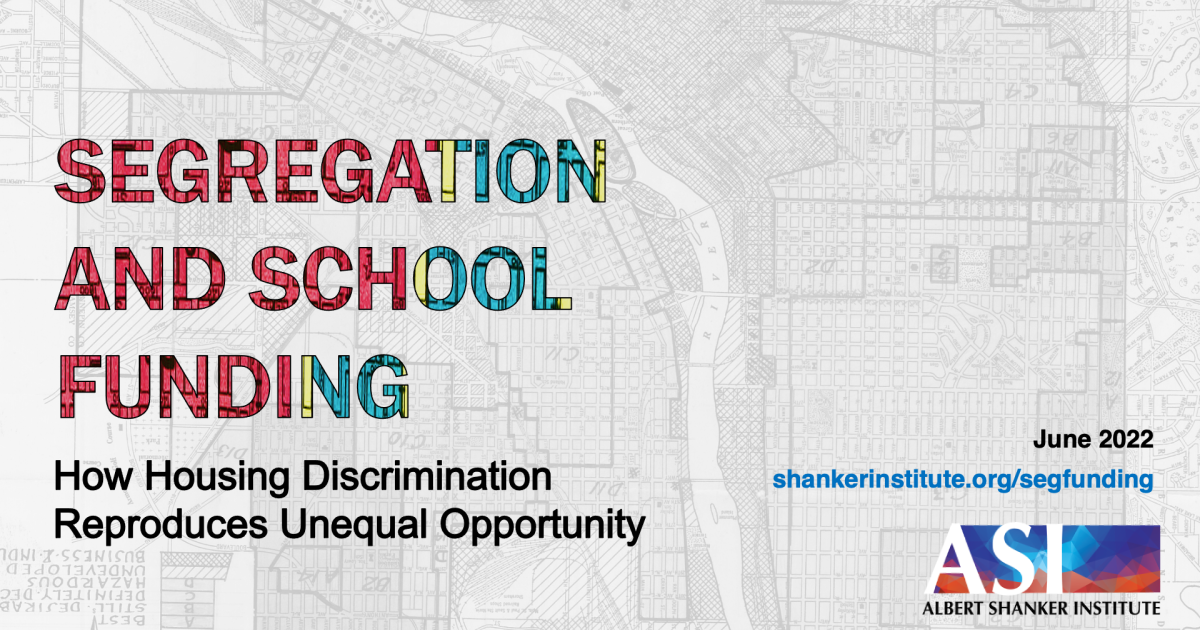 Segregation and School Funding: How Housing Discrimination Reproduces ...
