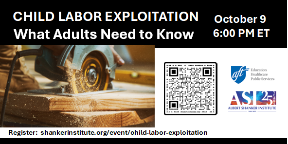 Child Labor Exploitation: What Adults Need to Know | Shanker Institute