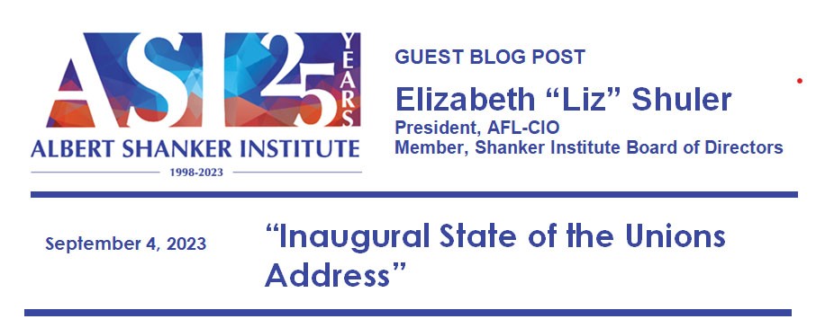 Inaugural State of the Unions Address | Shanker Institute